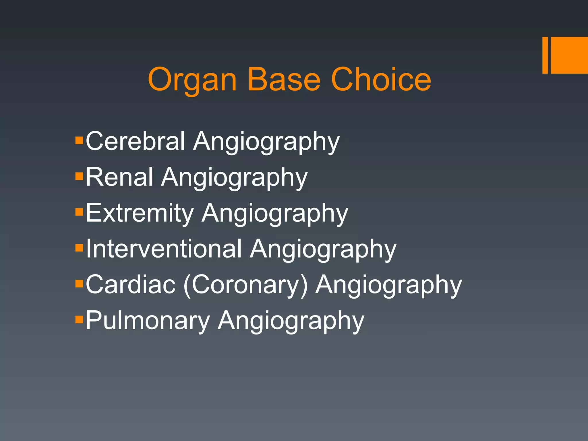 Contrast Agents in Angiography | PPT