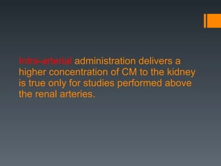 Contrast Agents in Angiography | PPT