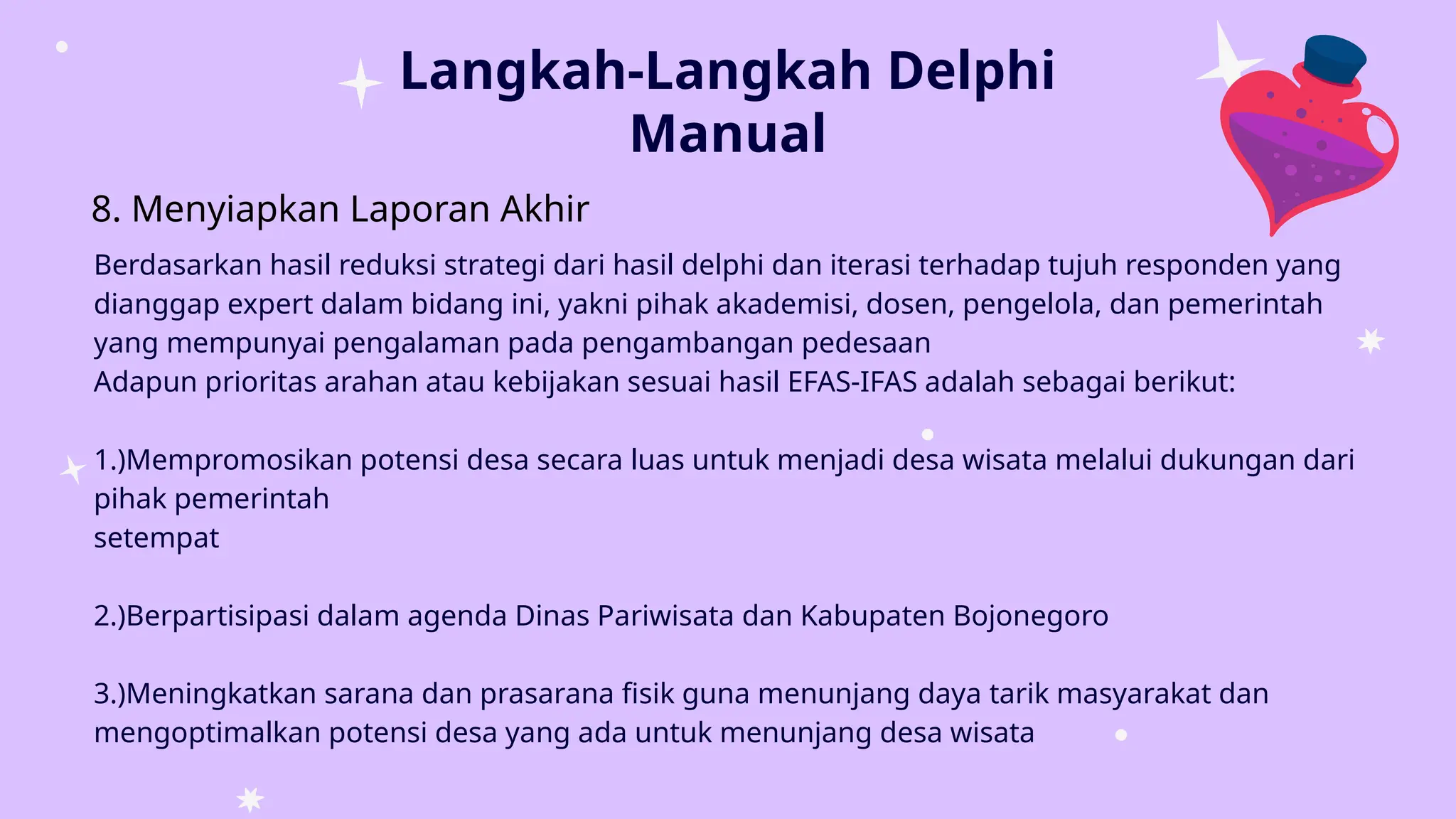 Mind Map Analisis Delphi oleh Devi ITS PWK | PPTX