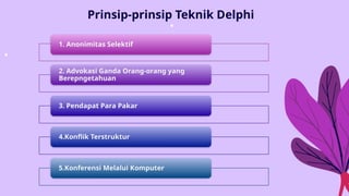 Mind Map Analisis Delphi oleh Devi ITS PWK | PPTX