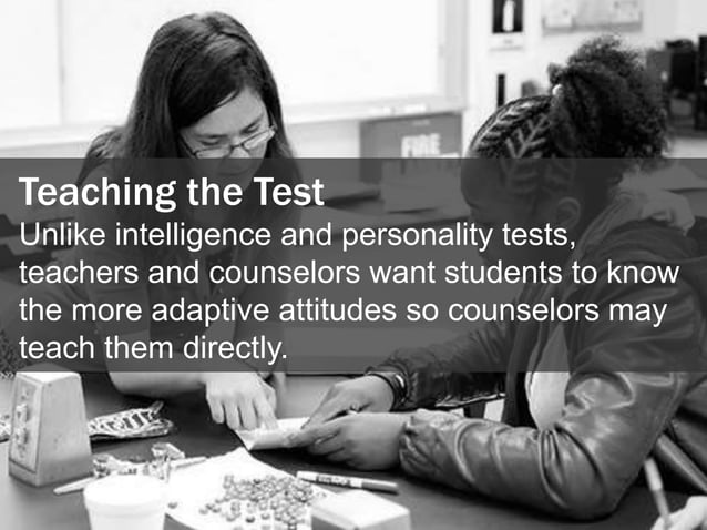 Career Maturity Inventory Presentation | PPTX | Standardized Testing ...