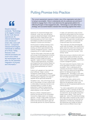 Cmiq 2013 - multi-channel report | PDF | Business Administration | Business