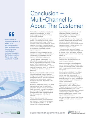Cmiq 2013 - multi-channel report | PDF | Business Administration | Business