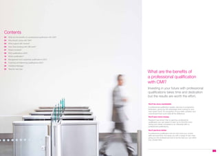 CMI Qualifications Brochure 2011 | PDF