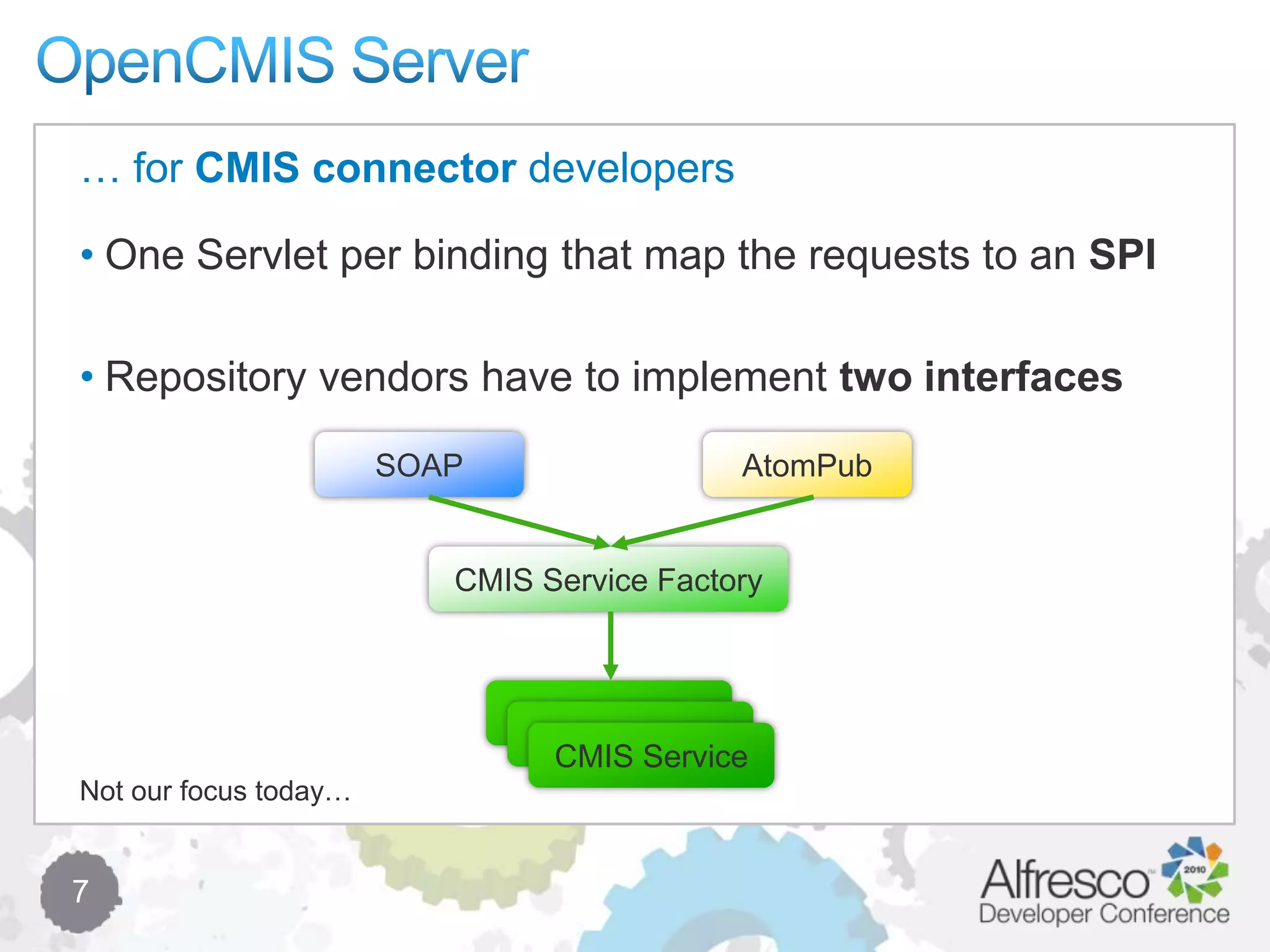 OpenCMIS Part 1 | PPTX