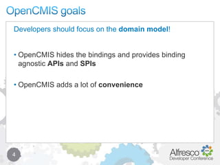 OpenCMIS Part 1 | PPTX | Programming Languages | Computing