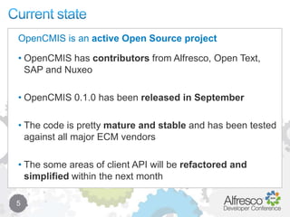 OpenCMIS Part 1 | PPTX | Programming Languages | Computing