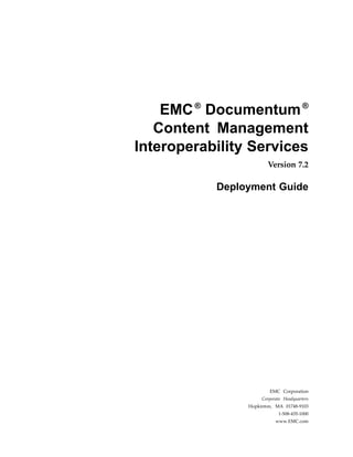 Cmis 7.2 deploy | PDF