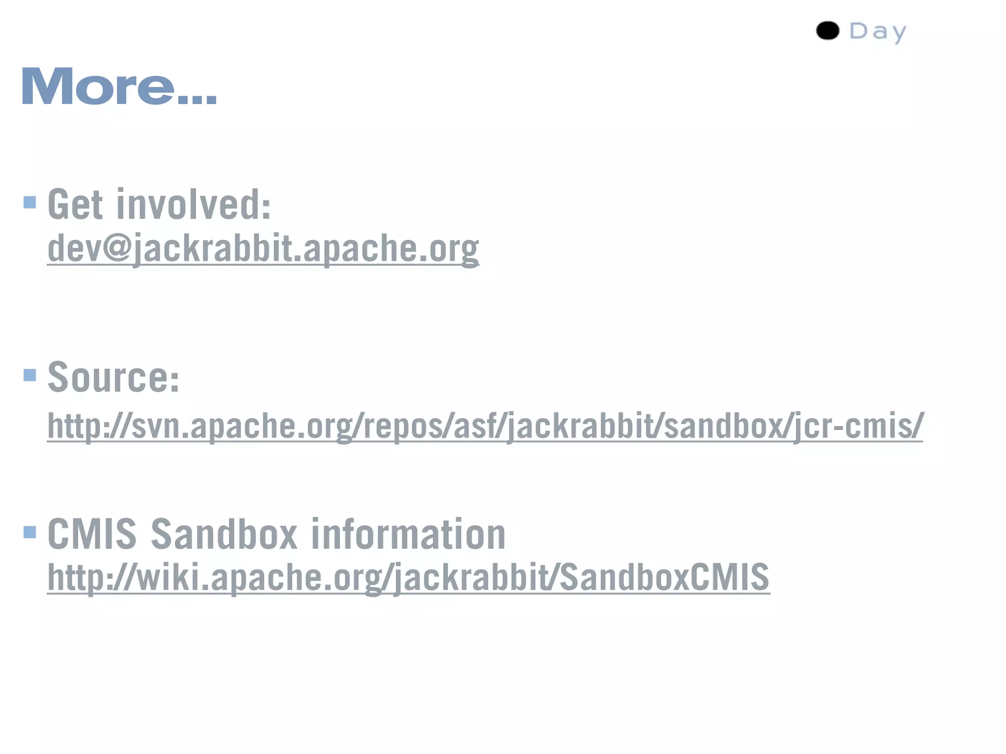 CMIS Apache Jackrabbit Sandbox | PDF