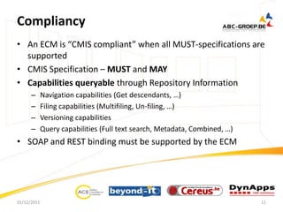 CMIS Introduction | PPTX