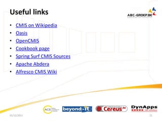 CMIS Introduction | PPTX