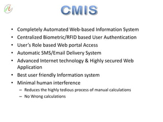 Campus Management Information System | PPTX