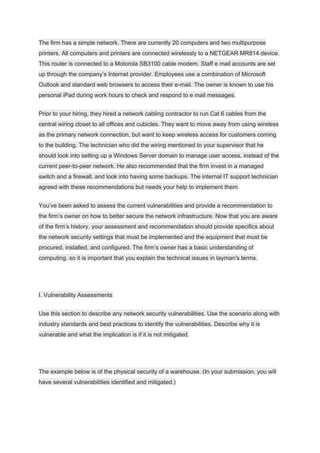 CMIT 320 FINAL PROJECT. NETWORK SECURITY | PDF