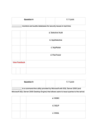 CMIT 321 FINAL EXAM (UMUC) | PDF