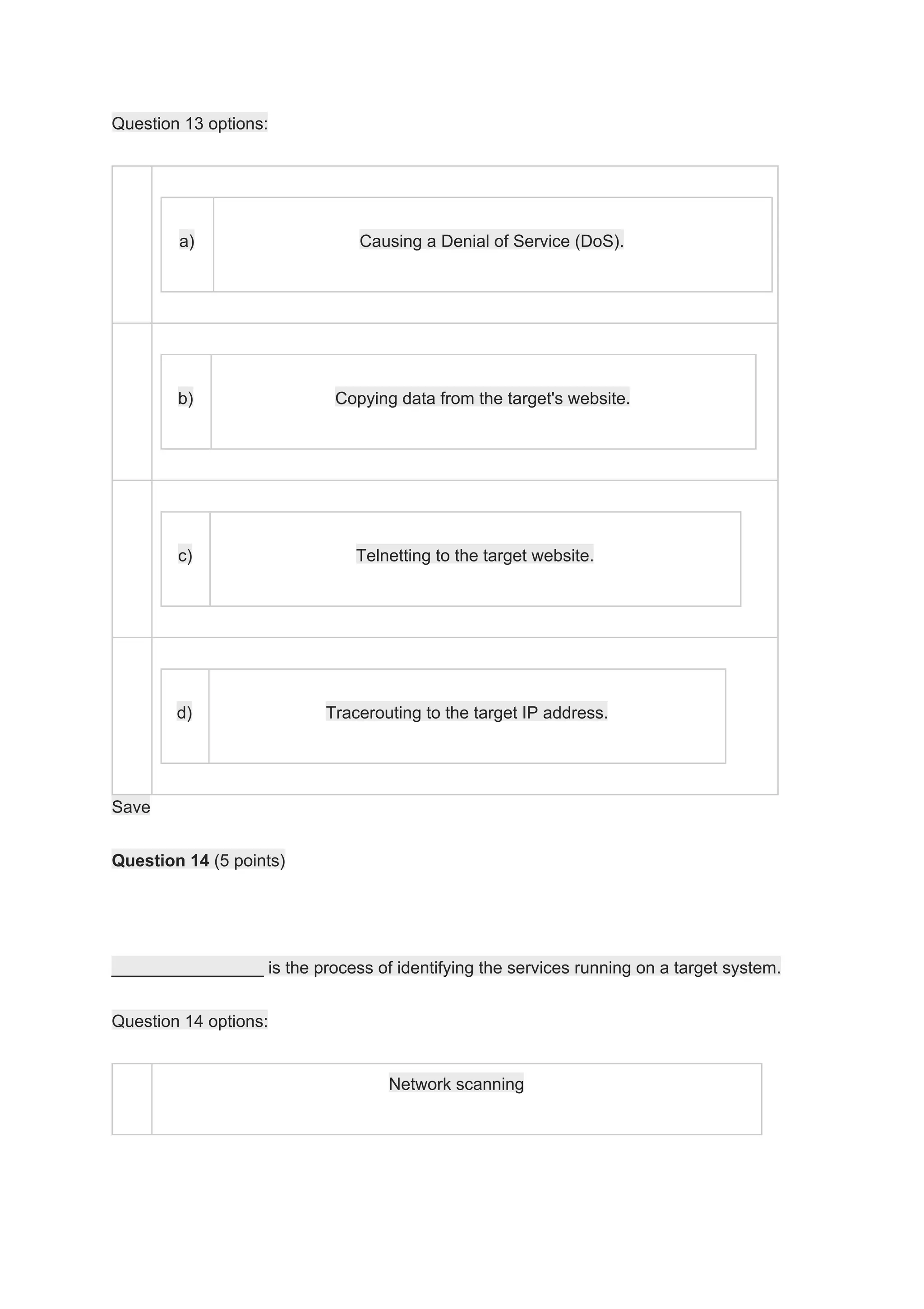 CMIT 321 QUIZ 1 | PDF