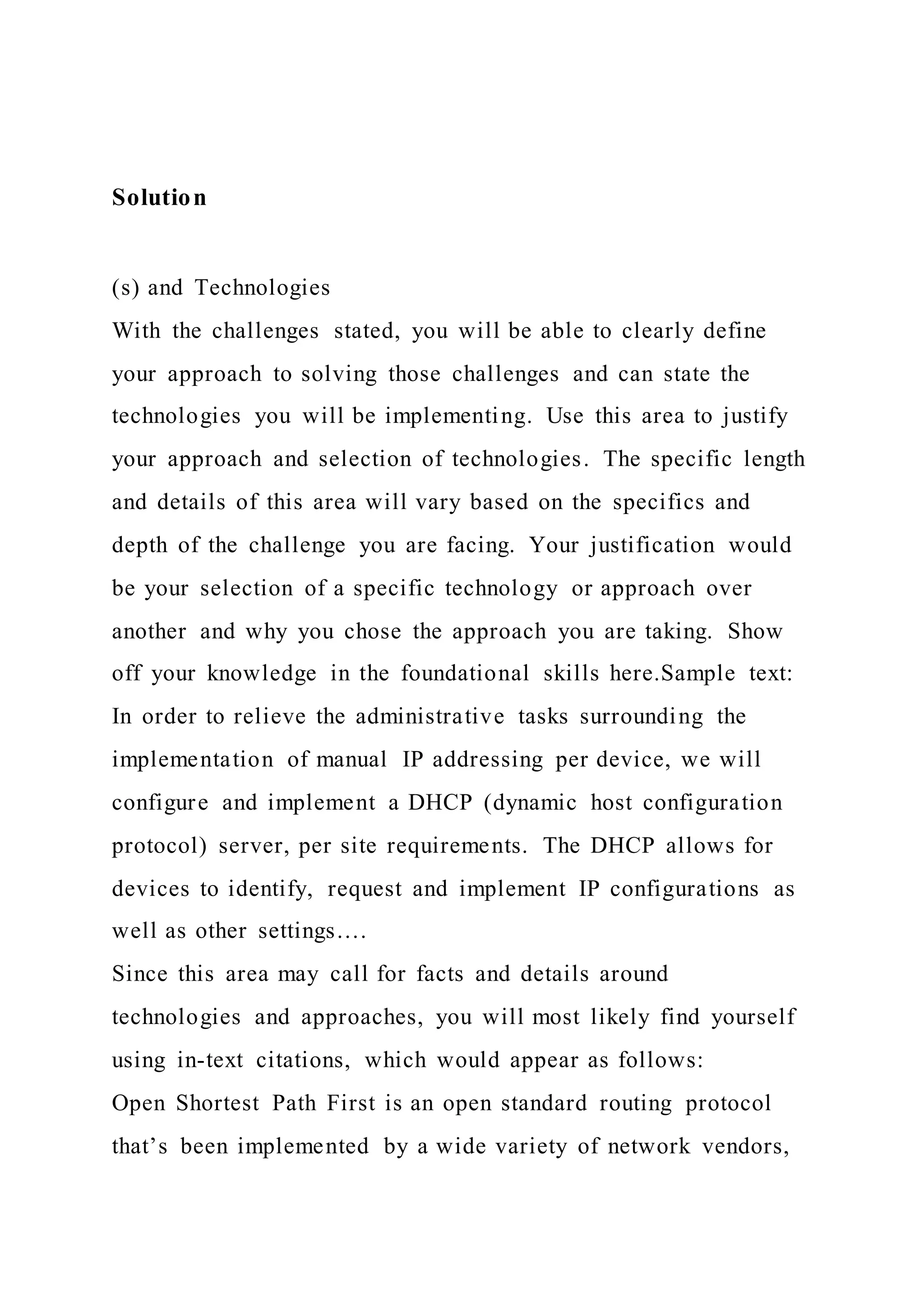 Cmit 350 network design proposal use this document as a guide for f | DOCX | Computer Networking ...
