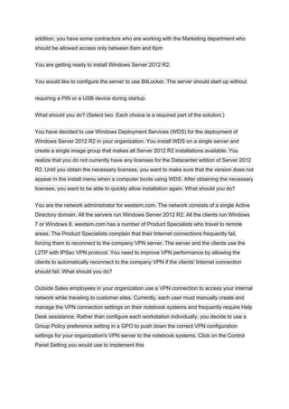 CMIT 370 FINAL EXAM | PDF