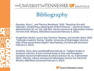 LibGuide Design: What Are the Experiences and Guidelines at Other ...