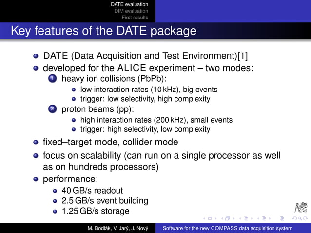 Software for the new COMPASS data acquisition system | PPT