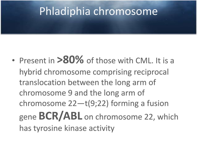 Chronic Myeloid Leukemia | PPTX | Blood Disorders | Diseases and Conditions
