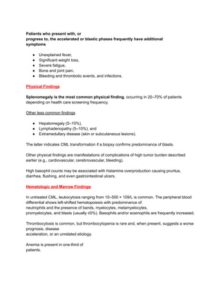 Chronic Myeloid Leukemia - Clinical presentation .pdf