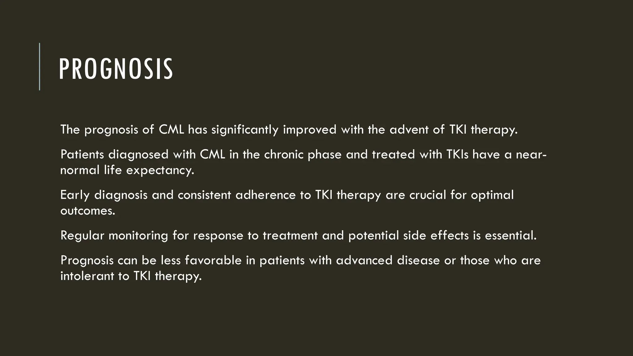 Chronic Myelogenous Leukemia (CML) - Hematology | PPTX