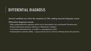 Chronic Myelogenous Leukemia (CML) - Hematology | PPTX