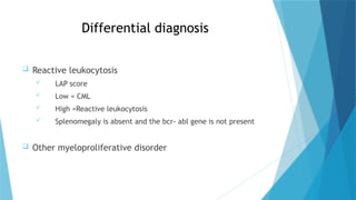 Chronic Myelogenous leukemia (CML) .pptx