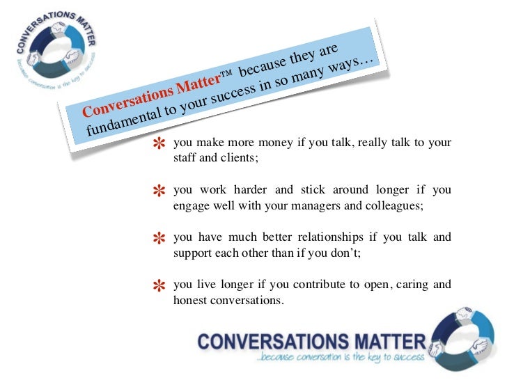 Conversations Matter™