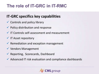 CMLGroup - What is GRC? | PPT