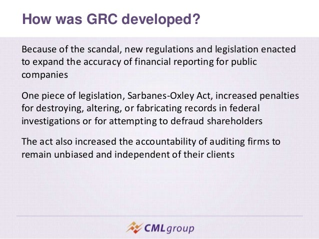 CMLGroup - What is GRC?