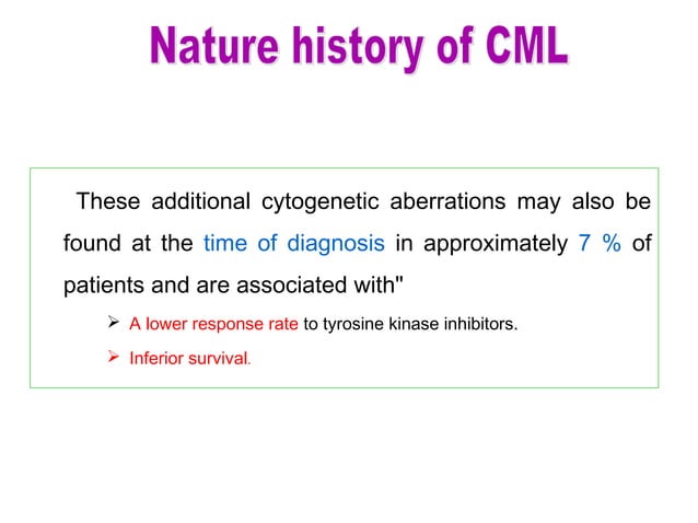 Chronic Myloid Leukemia overview (CML) | PPT