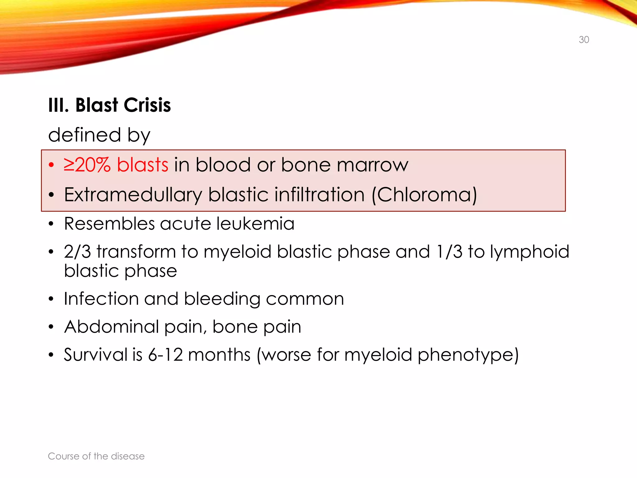 Chronic Myeloid Leukemia | PPTX