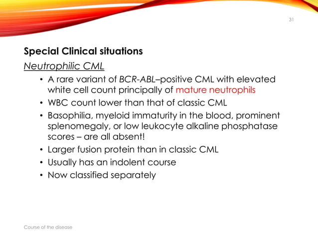 Chronic Myeloid Leukemia | PPTX | Blood Disorders | Diseases and Conditions
