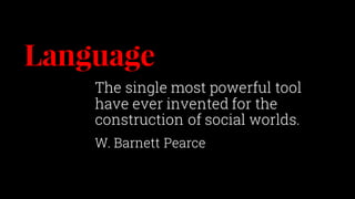 Coordinated Management of Meaning | PDF