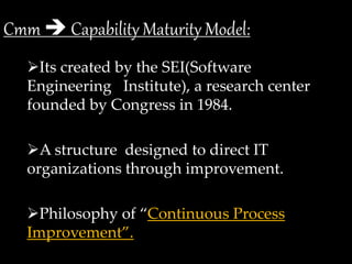 Capability maturity model | PPTX | Business | Business and Finance
