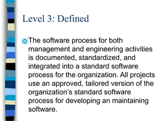 CMM Capability maturity model for engg.ppt