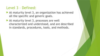 CMM Software quality assurance .pptx