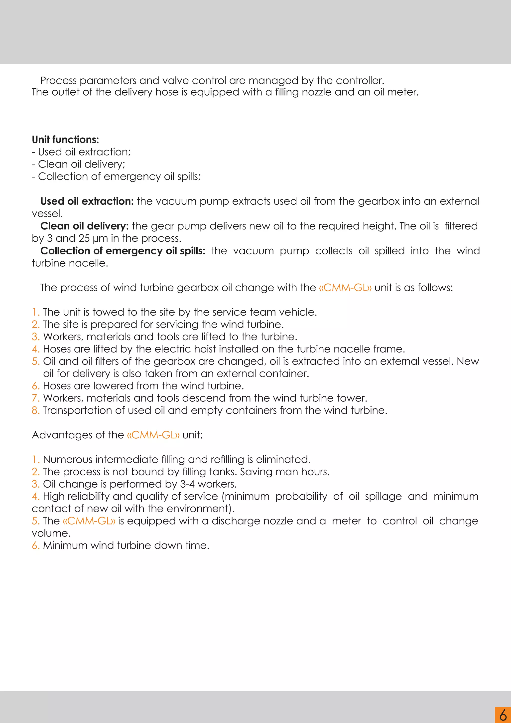 Wind turbine gearbox oil changers | PDF