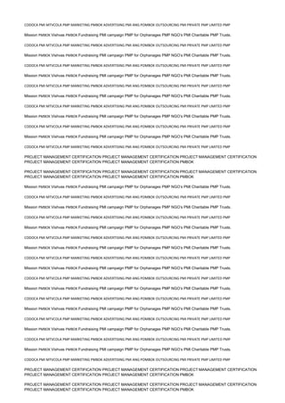 Cmmaao pmi-resume template-9 | DOCX