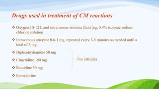 Contrast Media Reactions Management | PPTX