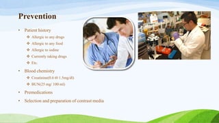 Contrast Media Reactions Management | PPTX