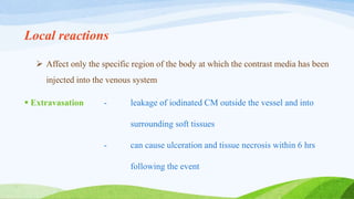 Contrast Media Reactions Management | PPTX