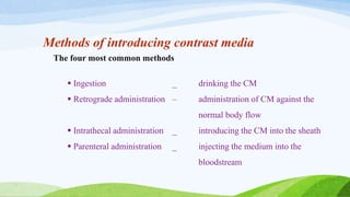 Contrast Media Management | PPTX