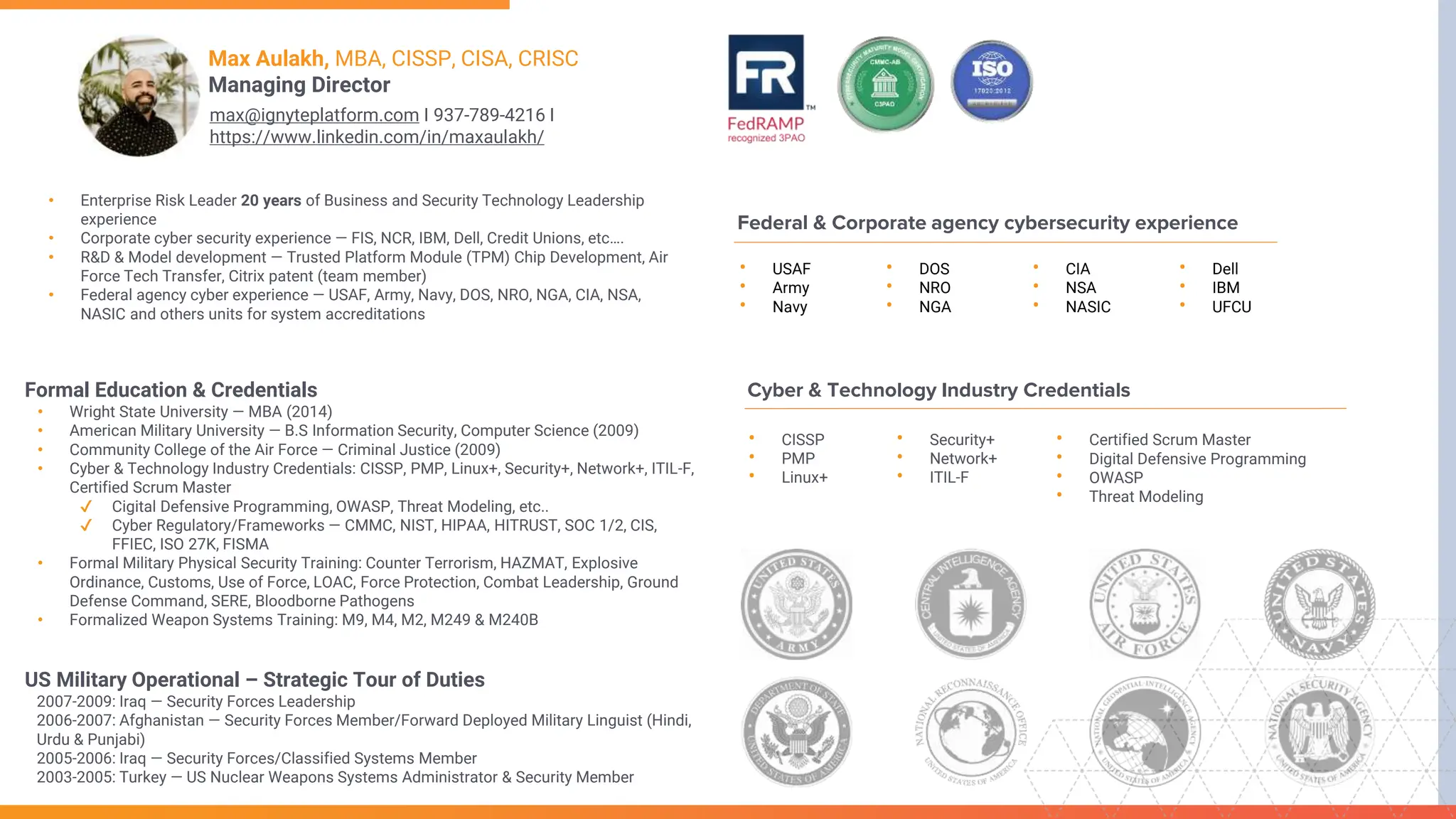 CMMC Day 2024 _ Ignyte _ Declassification.pptx