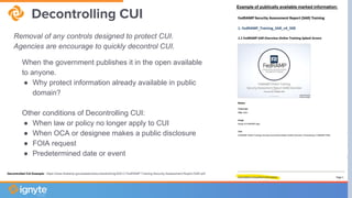 CMMC Day 2024 _ Ignyte _ Declassification.pptx
