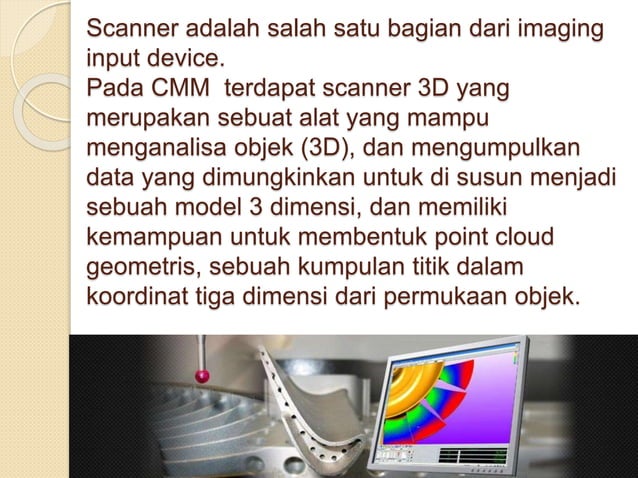 Cmm ( coordinate measuring machine ) | PPTX