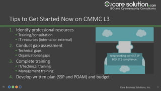 Cybersecurity Maturity Model Certification (CMMC) | PPTX