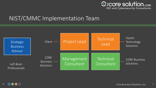 Cybersecurity Maturity Model Certification (CMMC) | PPTX