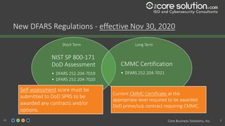 Cybersecurity Maturity Model Certification (CMMC) | PPTX